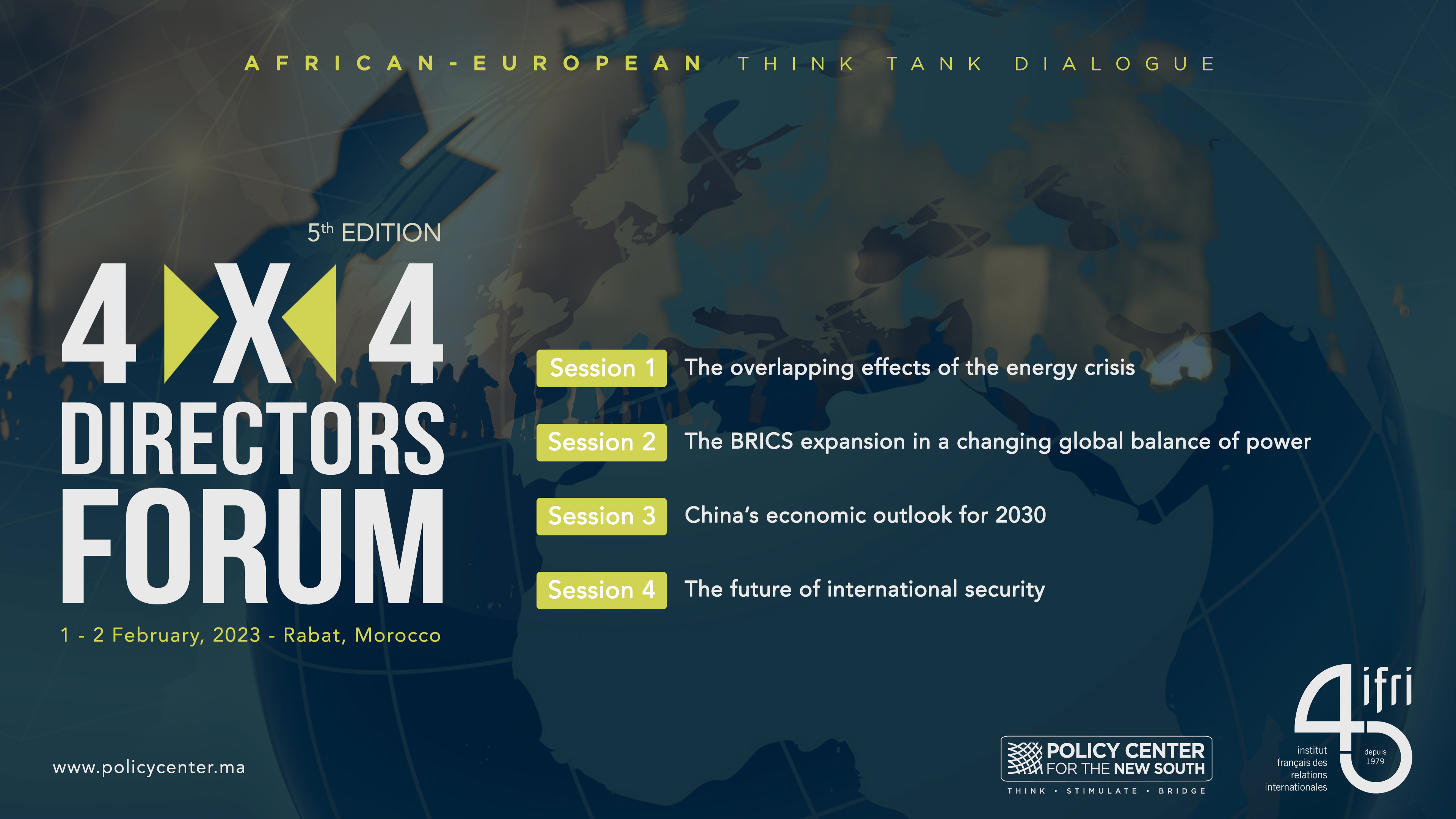 4x4 Directors Forum - 5th edition | Policy Center