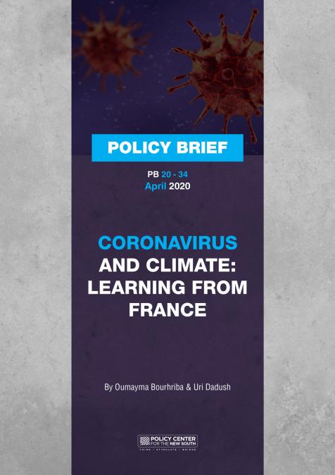 Coronavirus and climate: learning from France